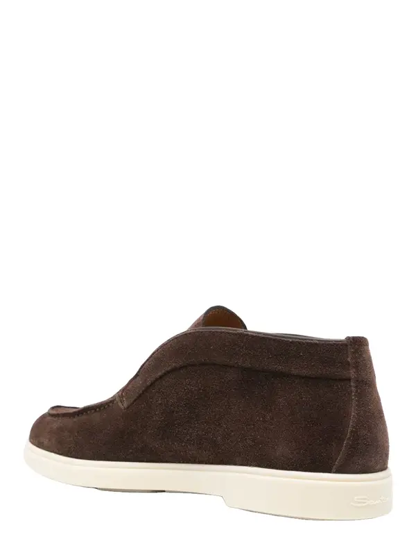 Santoni Suede Desert Boots - Brown