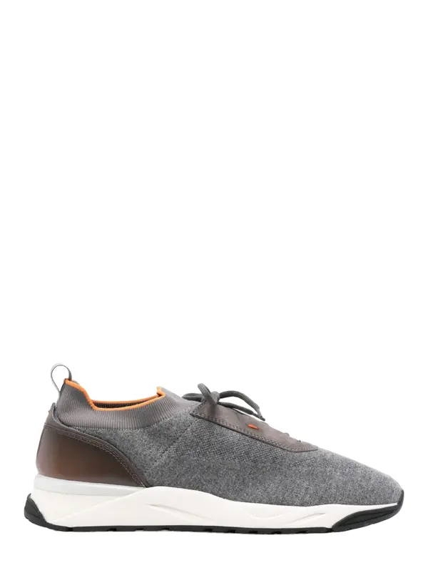 Santoni Knitted Sneakers - Grey