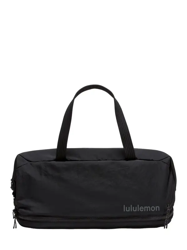 Lululemon 3-in-1 Gym Duffle Bag 30l - Black/onyx Grey/graphite Grey