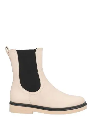 PALOMA BARCELO Ankle Boots Cream Leather - White