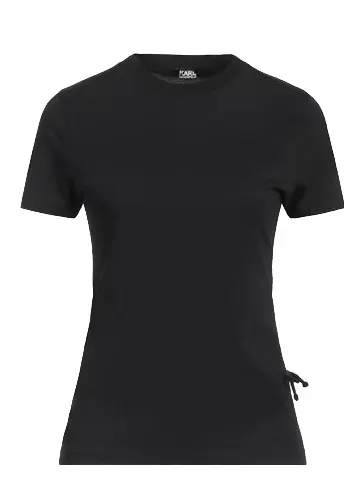 Karl Lagerfeld T-shirt In Cotton Jersey - Black