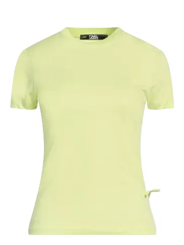 Karl Lagerfeld T-shirt In Cotton Jersey - Green