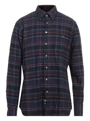 LARDINI Shirt Size Cotton, Tencel - Navy