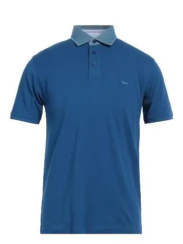 HARMONT & BLAINE Polo Shirt Size Cotton - Blue