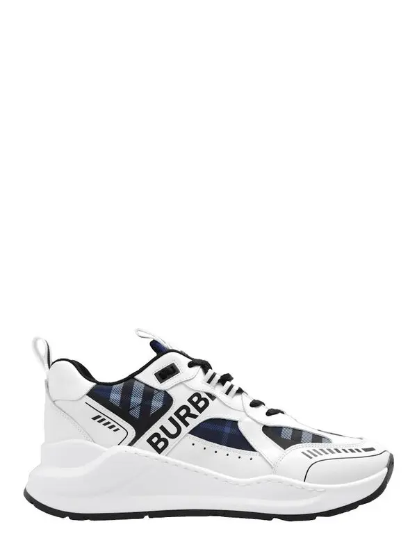 Burberry Sean Sneakers - White/navy Blue