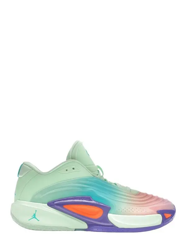JORDAN Luka 3 Blurred Vision Sneakers - Vapor Green/cone/psychic Purple