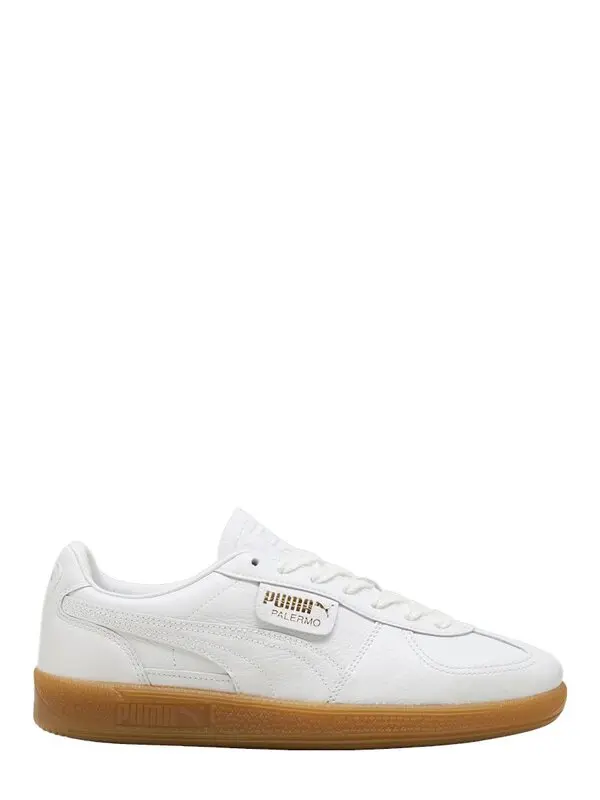 PUMA Palermo Premium Gumin Sneakers - White/frosted Ivory