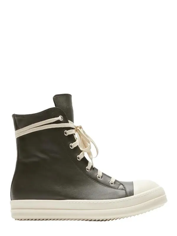 Rick Owens Luxor High-top Sneakers - Forest/milk