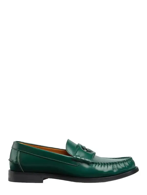 Gucci Interlocking G Loafers - Green
