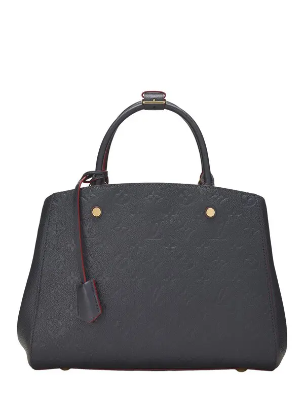 LOUIS VUITTON Monogram Empreinte Montaigne - Navy