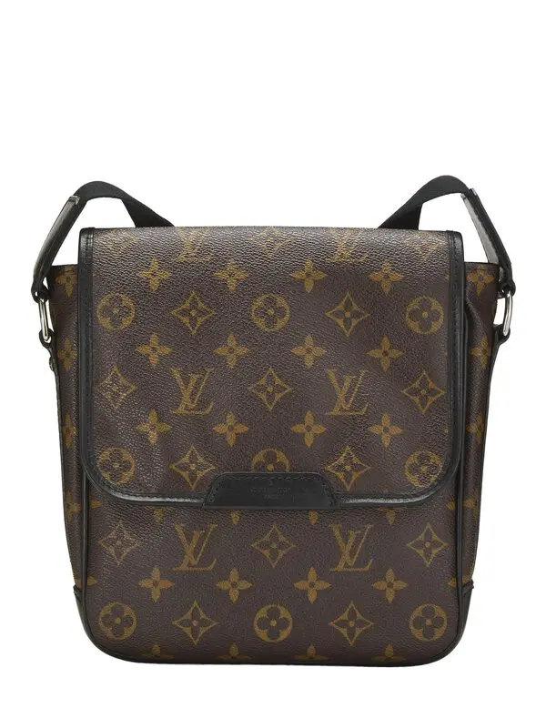 LOUIS VUITTON Monogram Canvas Macassar Bass - Brown