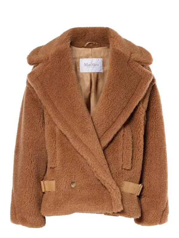 Max Mara Vanadio Teddy Jacket - Brown