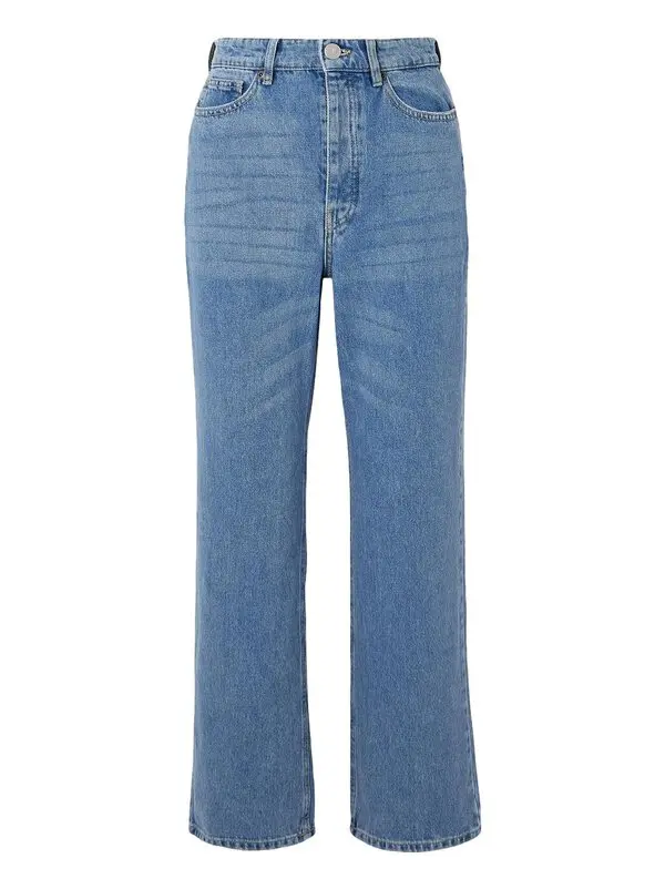BY MALENE BIRGER Milium Cropped Jeans - Mid Denim