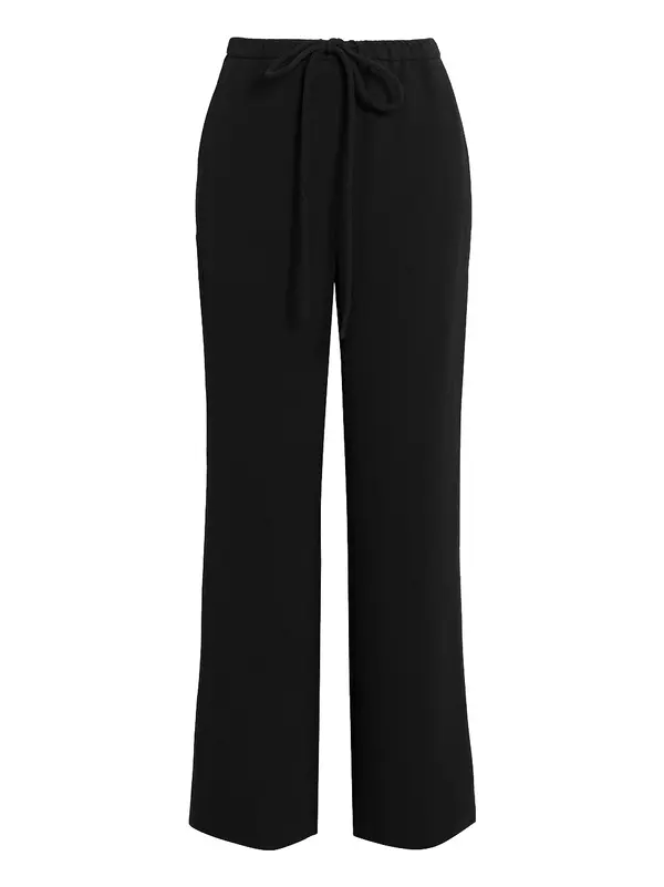 Nanushka Polyka Crepe Pants - Black