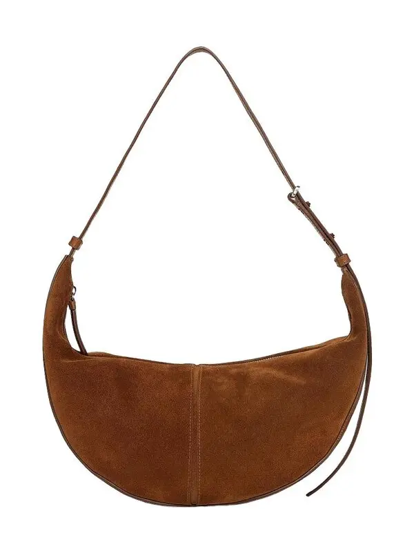 Proenza Schouler Slide Suede Bag - Saddle