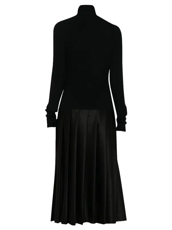 Fabiana Filippi Pleated Maxi Dress - Black