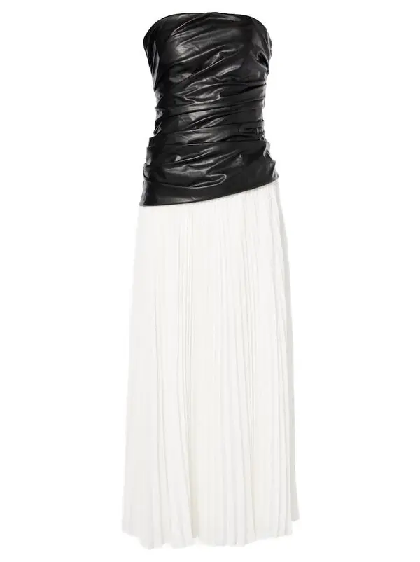 Simkhai Arie Strapless Midi Dress - Multicoloured