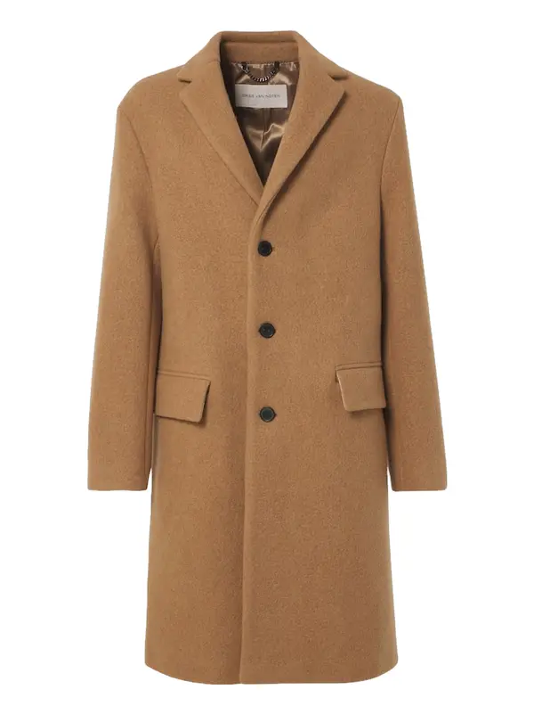Dries Van Noten Wool Coat - Beige