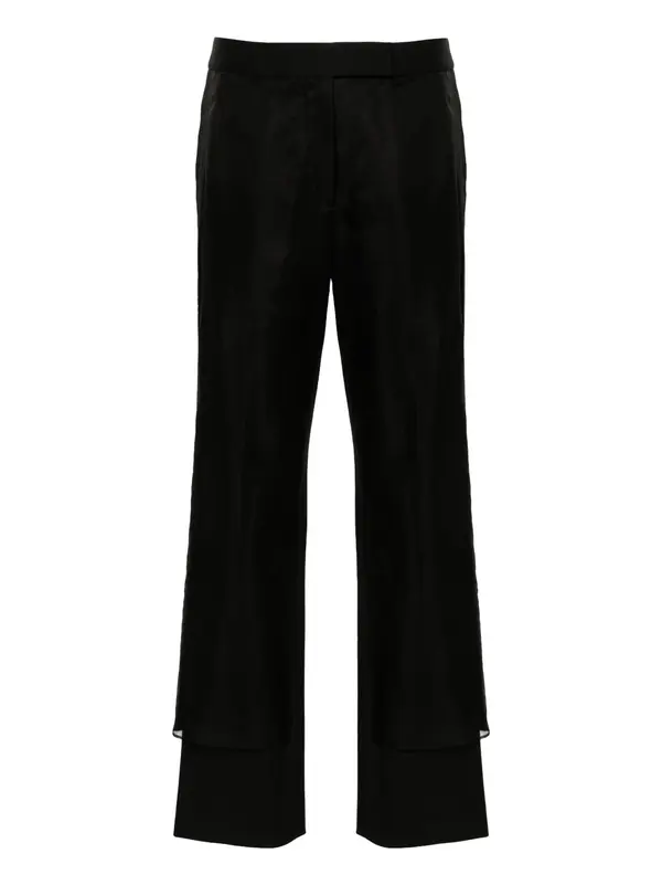 Proenza Schouler Teddy Trousers - Black