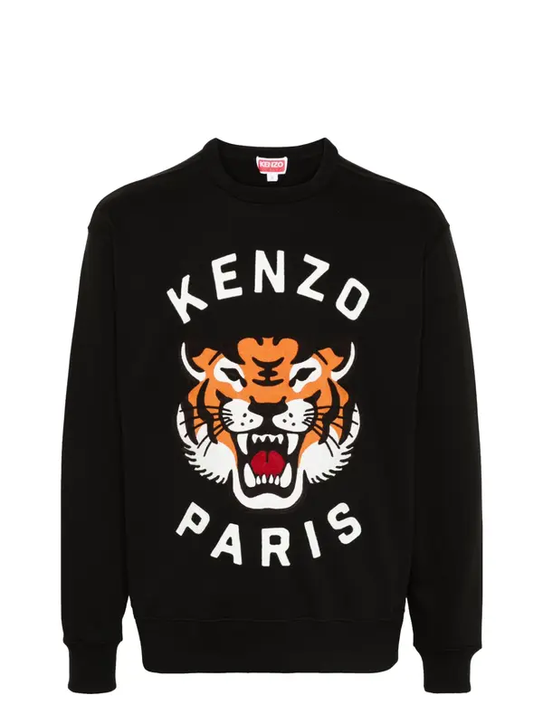Kenzo Lucky Tiger Sweatshirt - Black