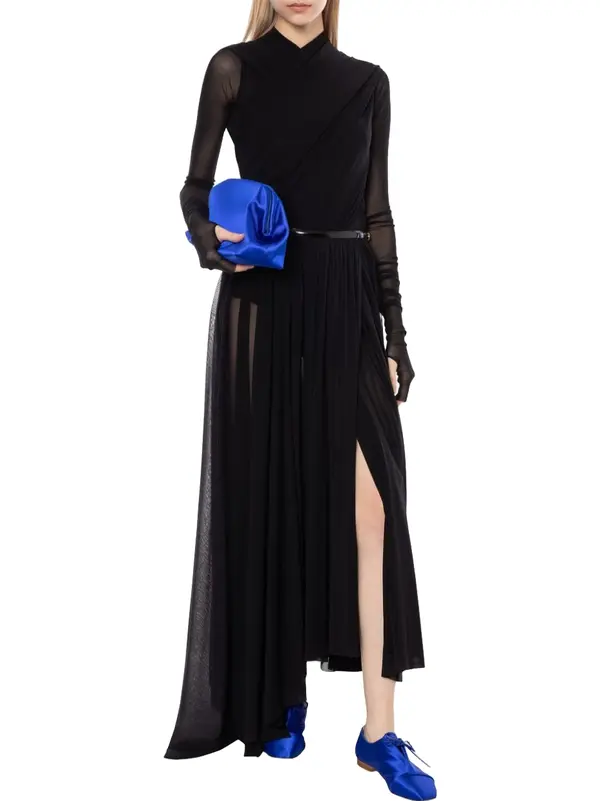 Philosophy Di Lorenzo Serafini Wrap Maxi Skirt - Black