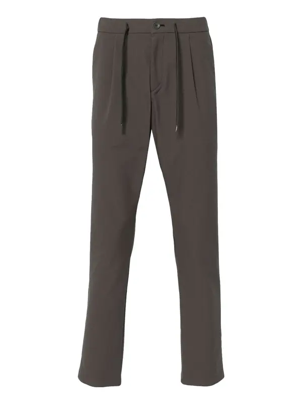 Herno Pleat-detail Trousers - Grey