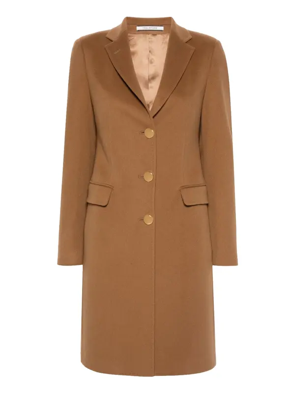Tagliatore Single-breasted Coat - Brown