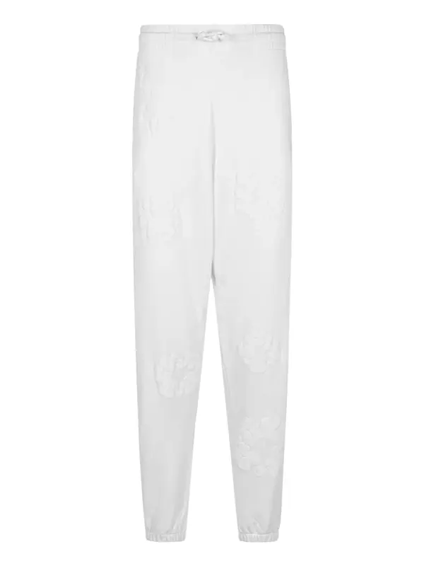 DENIM TEARS Mono Cotton Wreath Track Pants - White