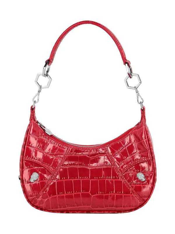 Philipp Plein Gothic Shoulder Bag - Red