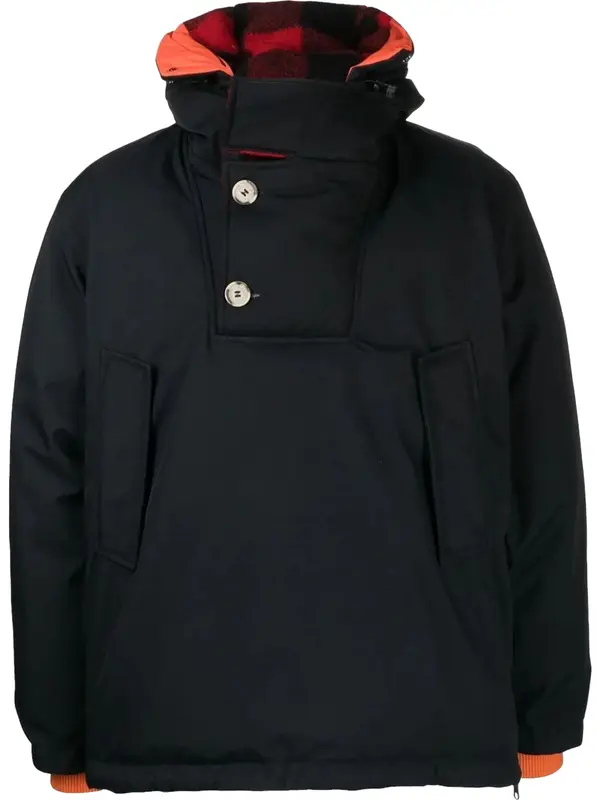Woolrich Hooded Padded Jacket - Black
