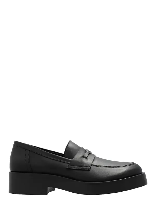 Casadei Lovecalf Loafers - Black