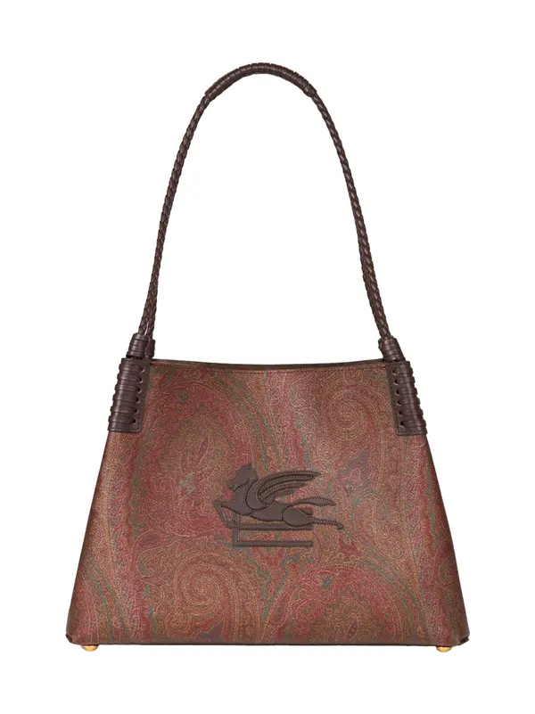Etro Paisley Libra Tote Bag - Brown
