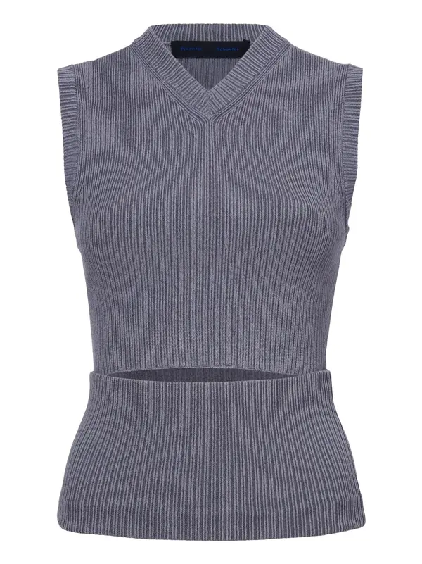Proenza Schouler Cruz Top - Grey
