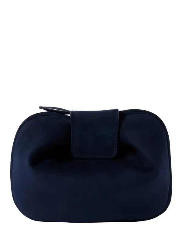 Gabriela Hearst Soft Demi Clutch - Blue