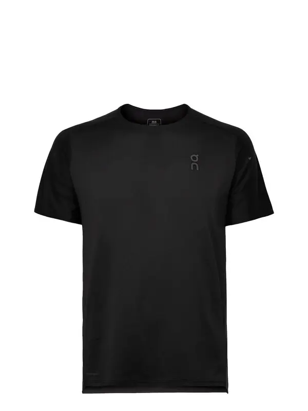 On Performance-t Stretch Recycled-jersey T-shirt - Black