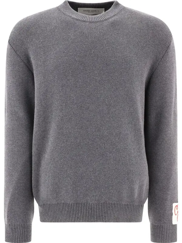 GOLDEN GOOSE Davis' Sweater - Grey