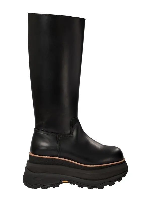 Sacai Long Boots - Black