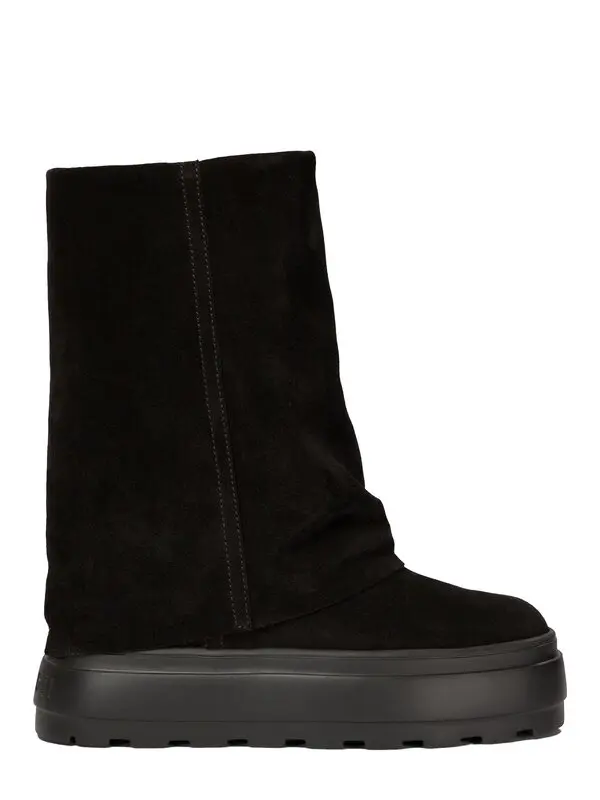 Casadei Nexus Suede Boots - Black