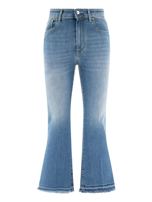 Jacob Cohen Victoria Crop Jeans - Light Blue