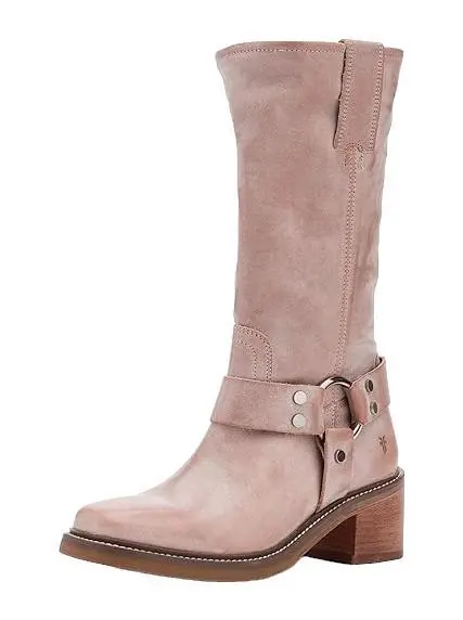 THE FRYE COMPANY Kate Harness Mid-calf Boots - Pink