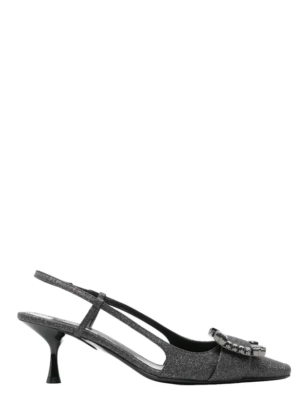 SERGIO ROSSI 60mm Sr Twenty Slingback Pumps - Black
