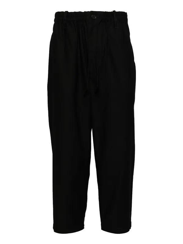 Yohji Yamamoto Switching Pocket Trousers - Black