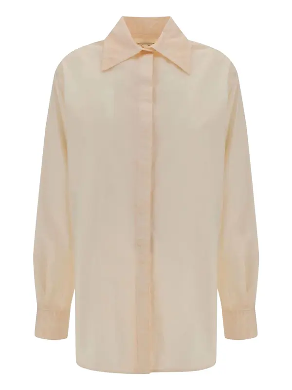 QUIRA Cotton Shirt - Pink