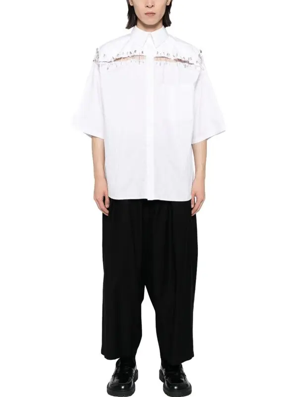 Yohji Yamamoto Standard 12 Tucks Trousers - Black