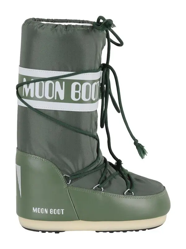 Moon Boot Lace-up Boots - Green