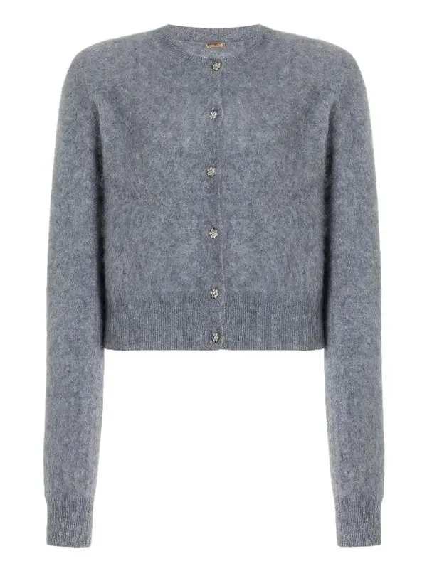 Adam Lippes Brushed-cashmere Cardigan - Grey