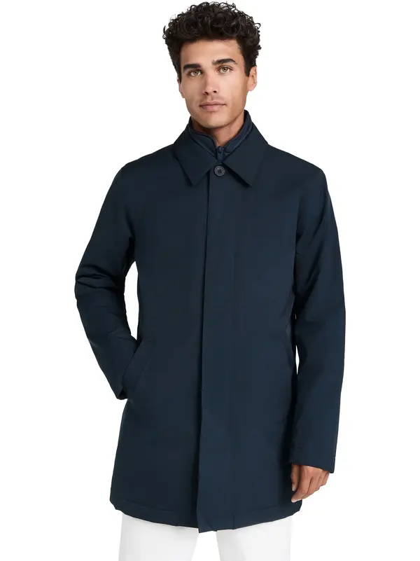 Nn07 Blake Coat - Navy Blue