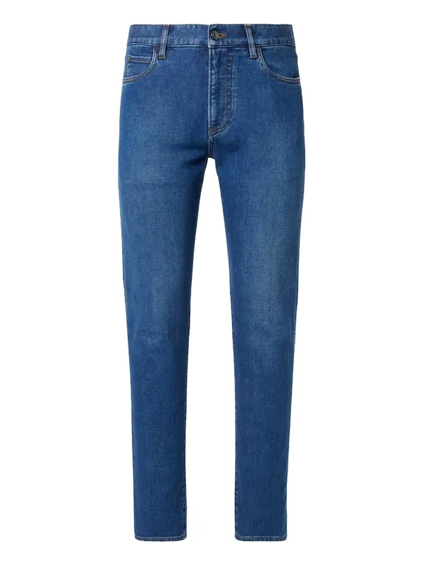 Loro Piana Quarona Slim Jeans - Blue