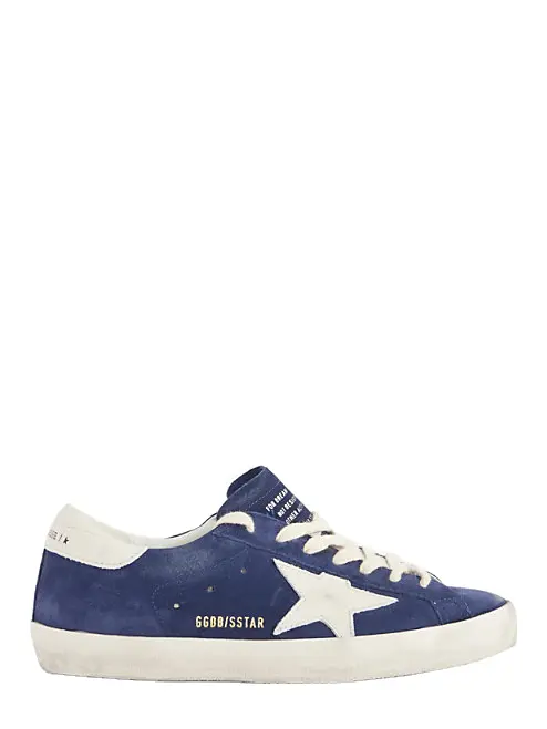 Golden Goose Superstar Leather Trainers - Blue Other