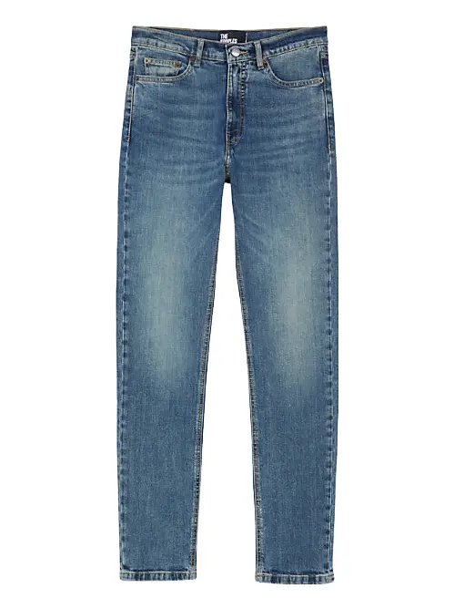 The Kooples Mid-wash Straight-leg Mid-rise Jeans - Used Rapiece